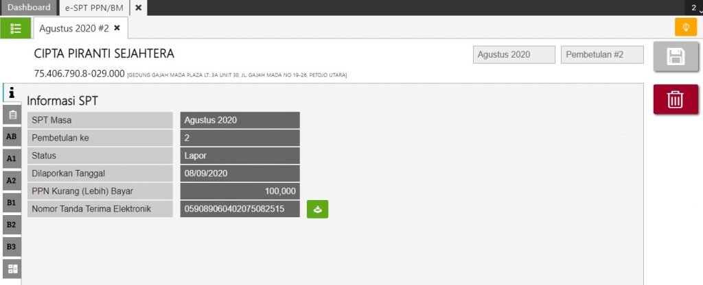 Posting, Submit & Lapor Transaksi PPN - Ultima Tekno Solusindo