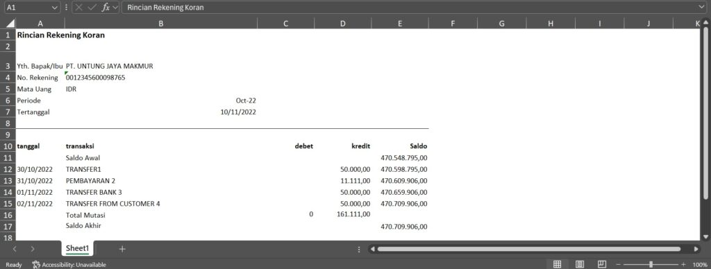 Smartlink e-Banking Dengan Accurate Online Format - Ultima Tekno Solusindo