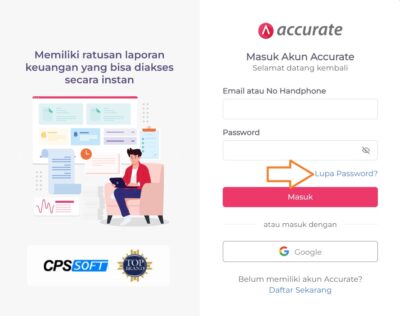 Reset Password Akun Accurate Online - Ultima Tekno Solusindo