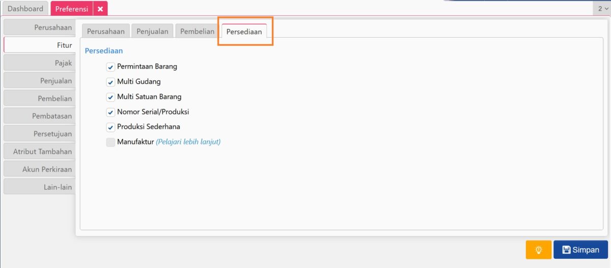 Fitur - Ultima Tekno Solusindo