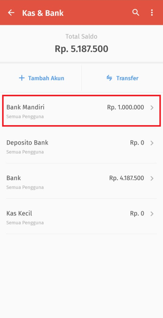 Menambahkan Akun Kas & Bank di Accurate Lite - Ultima Tekno Solusindo