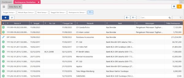 Membuat Perintah Pembayaran - Ultima Tekno Solusindo