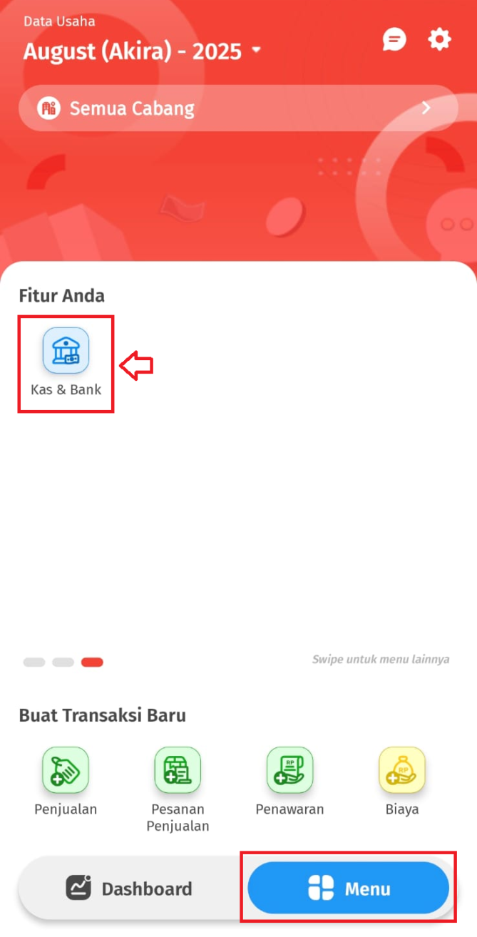 Mencatat Transaksi Prive/Dividen di Accurate Lite - Ultima Tekno Solusindo