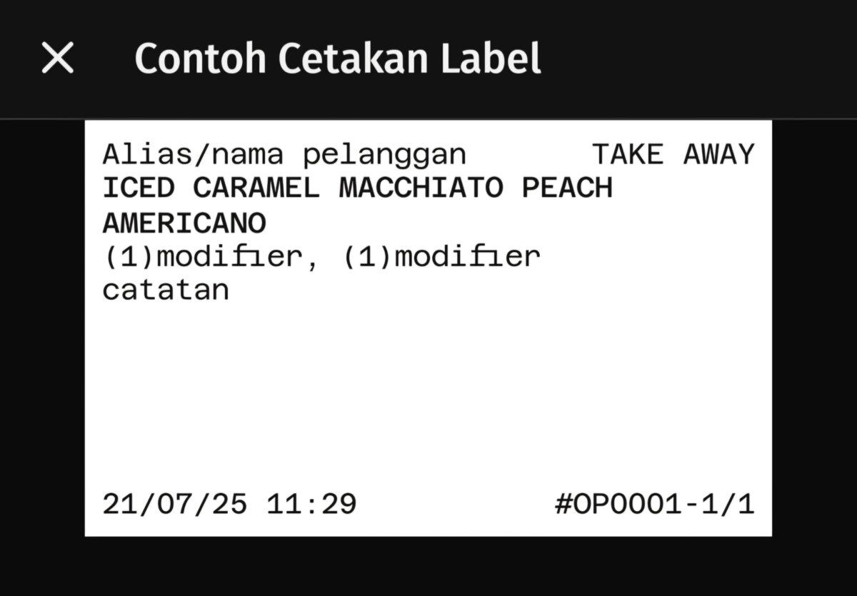 Pengaturan Penggunaan Printer Order Label di Accurate Pos - Ultima ...